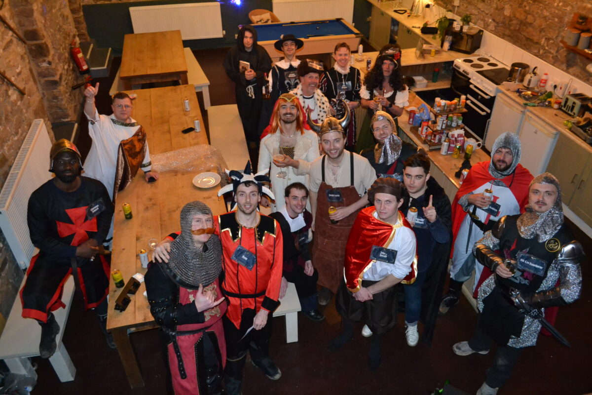 A Medieval Murder Mystery Dinner Set in a Real Castle