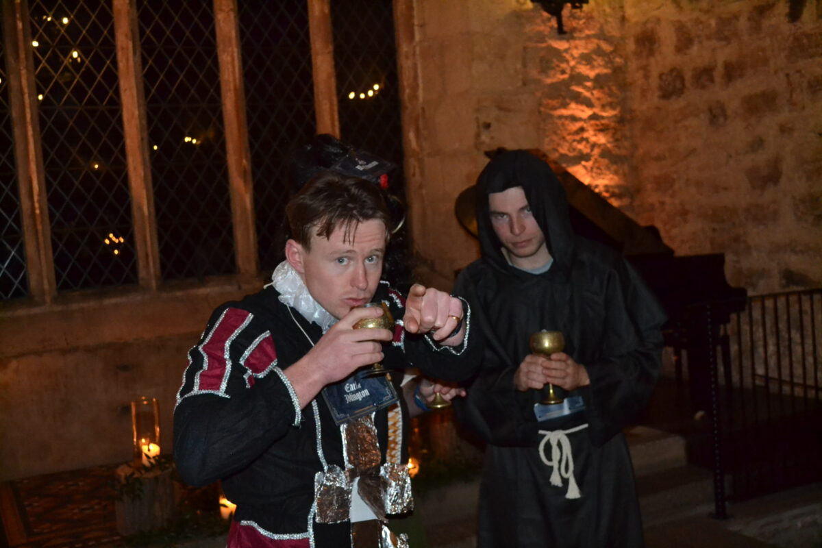 A Medieval Murder Mystery Dinner Set in a Real Castle