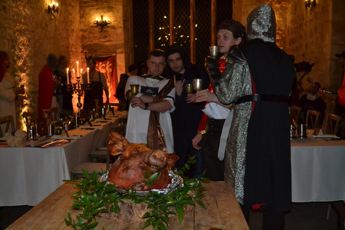 A Medieval Murder Mystery Dinner Set in a Real Castle
