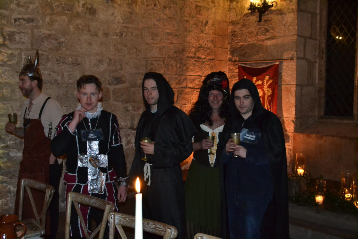 A Medieval Murder Mystery Dinner Set in a Real Castle